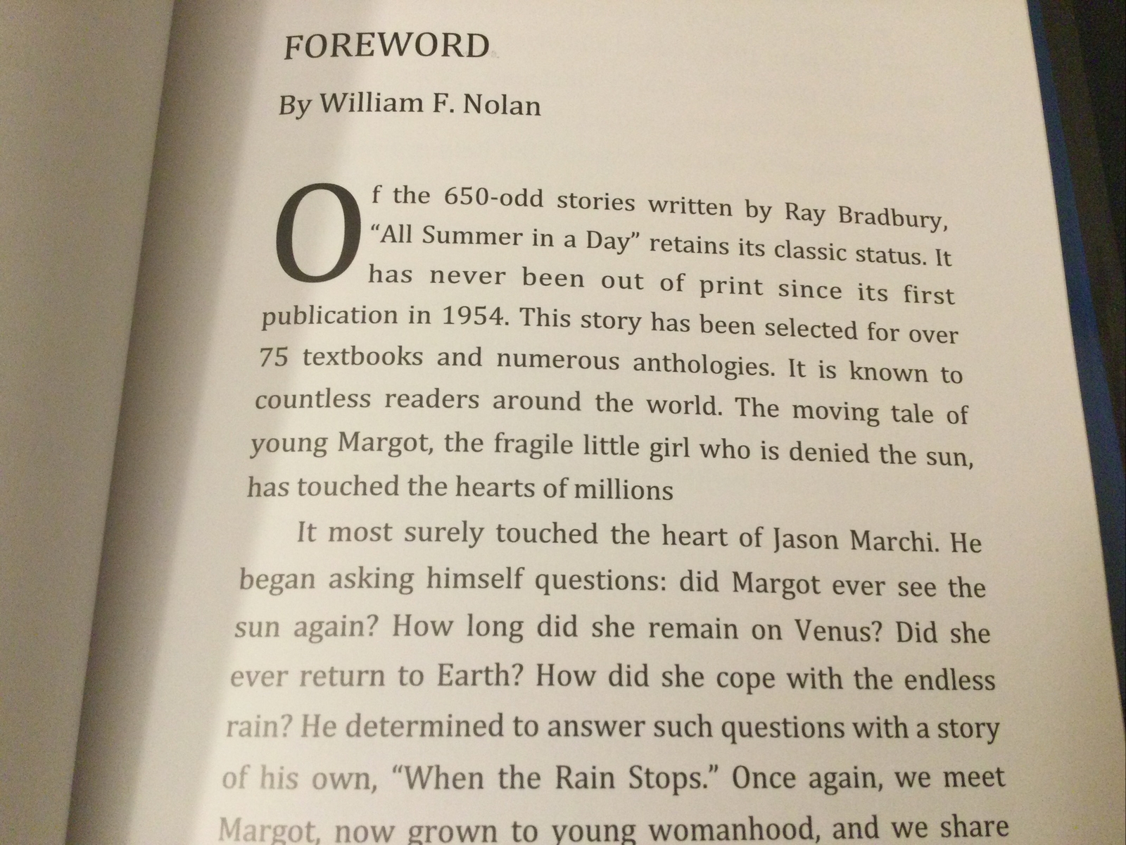 Venus Remembered by Ray Bradbury & Jason J. Marchi - BRAND NEW ...