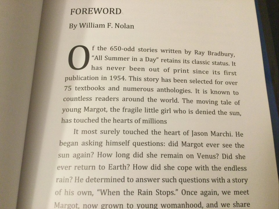 Venus Remembered by Ray Bradbury & Jason J. Marchi - BRAND NEW ...