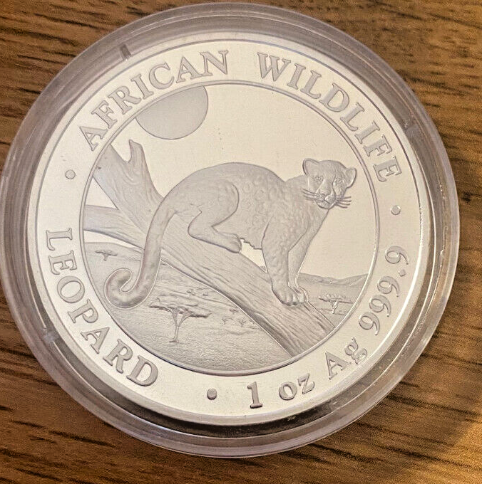 2021 Somalia Leopard African Wildlife - 1oz Silver Coin | eBay