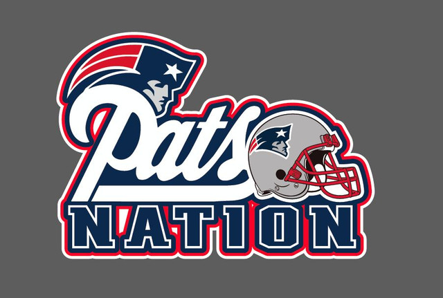 New England Patriots Nation Wall Decal 25x18 | eBay