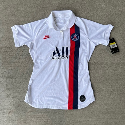 NWT Nike PSG Paris Saint-Germain Women’s Soccer Jersey White Size S ...