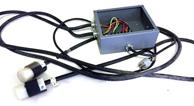 Electrical Junction Box 10184 A B 8x10x4 - 30A 120/208V FEMALE + 9ft ...