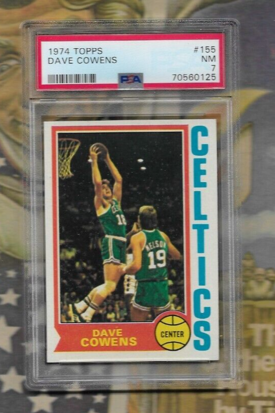 1974 Topps Dave Cowens card #155 NM PSA 7 Boston Celtics NBA HOFer | eBay