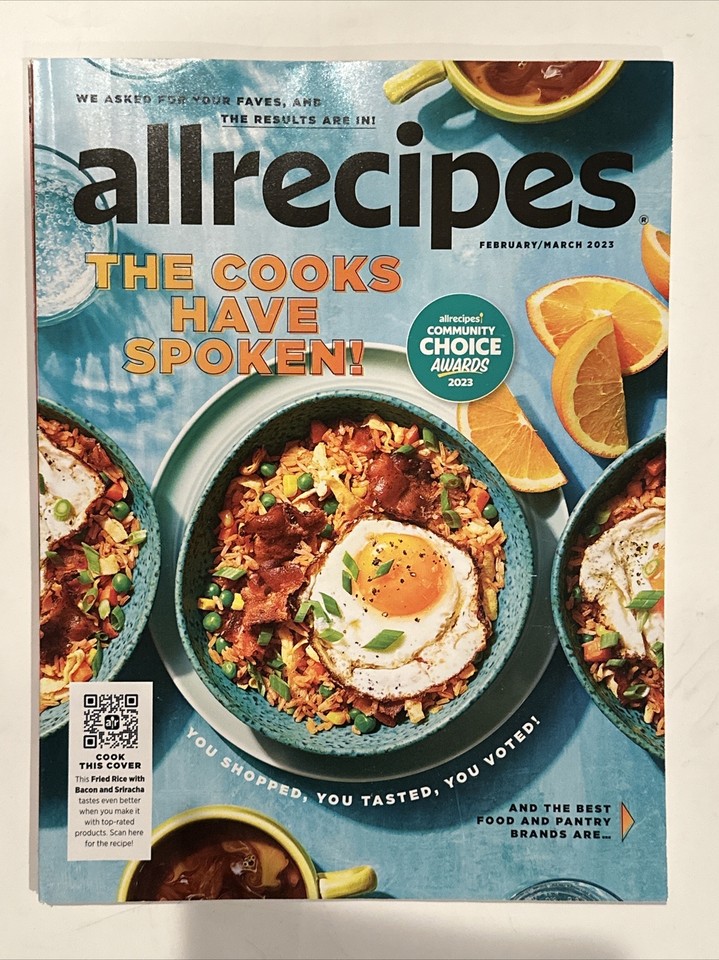 allrecipes Magazine February/March 2023 Sweet Plus Heat | eBay