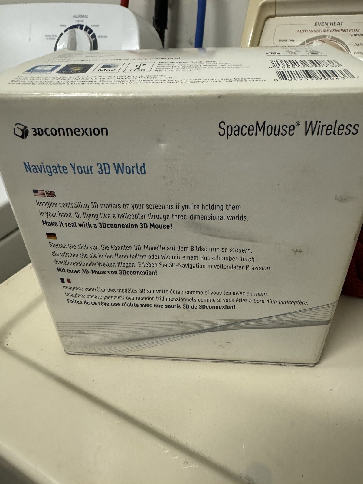 3Dconnexion 3DX-700066 SpaceMouse Wireless 3D Mouse | eBay