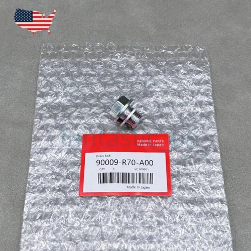 OEM For Honda/Acura Engine Oil Pan Drain Bolt Plug with Washer 90009 ...