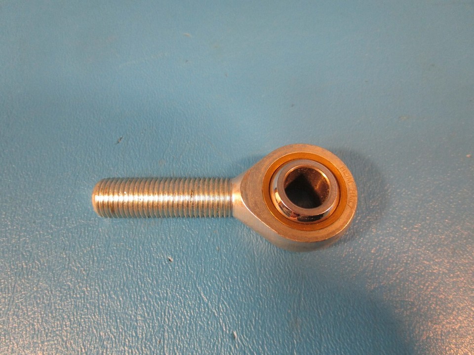 HEIM HML7, Male Spherical Plain Rod End, 7/16 in Dia Bore, 1-1/8 in OD ...