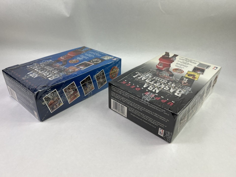 1992-93 Upper Deck Low + Hi Series NBA Basketball 2-box Lot New Sealed ...