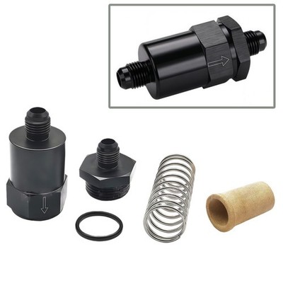 6AN Inline Filter 30 Um Filter For Tight Spaces 6061-T6 Aluminum For ...