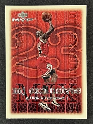Michael Jordan 1999-00 Upper Deck MVP - MJ Exclusives #194 Chicago ...
