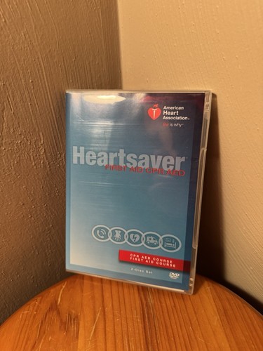 Heartsaver First Aid CPR AED DVD (2 Disc Set) By American Heart ...