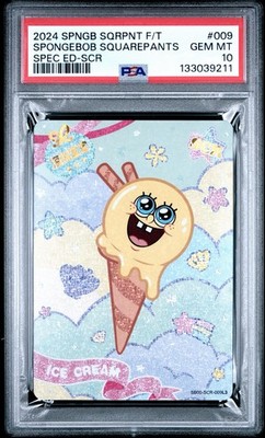 2024 SpongeBob SquarePants Spec ED-SCR Psa 10 Pop 3 | eBay