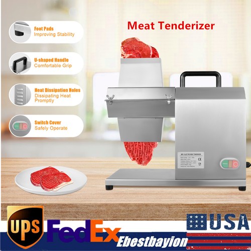 110V 450W Commercial Stainless Steel Meat Tenderizer Electric ...