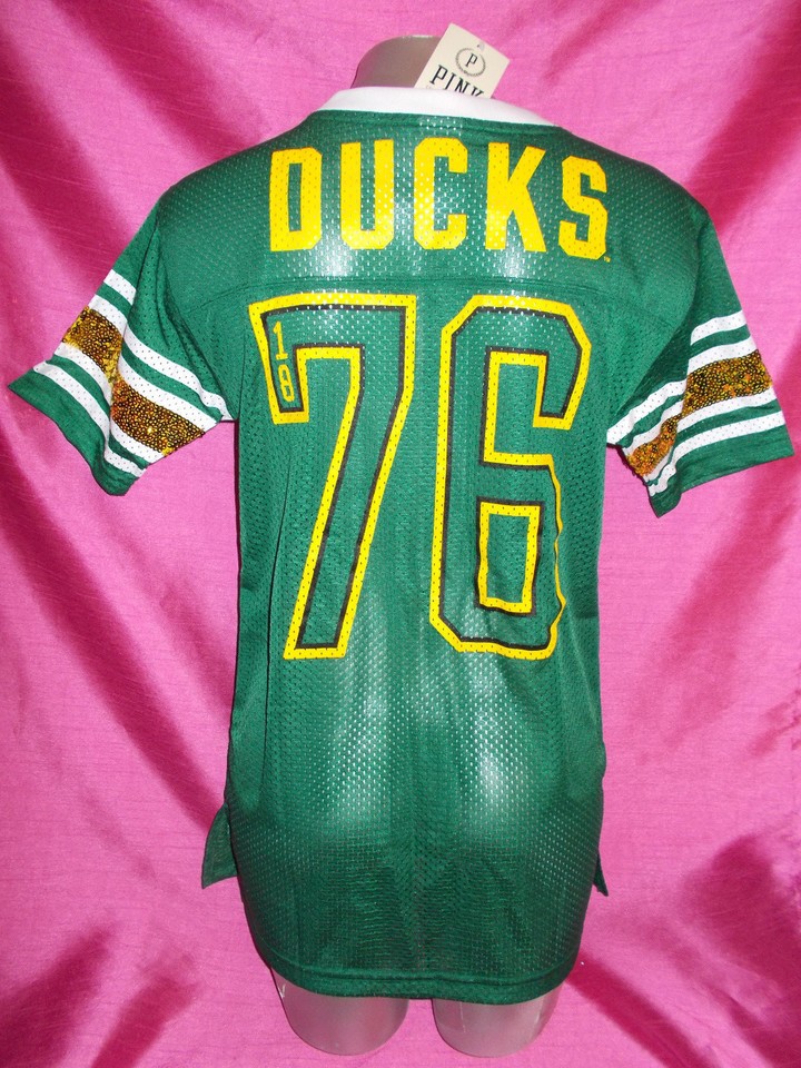 Victorias Secret PINK OREGON DUCKS Jersey Sequins BLING XSMALL | eBay