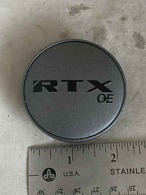 RTX OE Custom Wheel Rim Gunmetal Grey Hub Dust Cover Center Cap 9528K60 ...