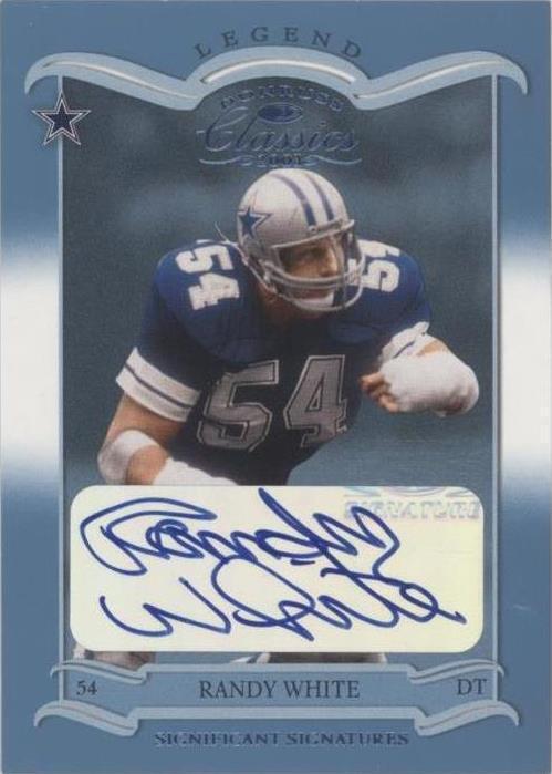 2003 Donruss Classics - Significant Signatures Randy White #140 /200 ...