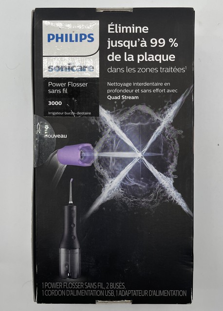 Philips Sonicare Power Flosser 3000 Cordless Oral Irrigator for sale ...