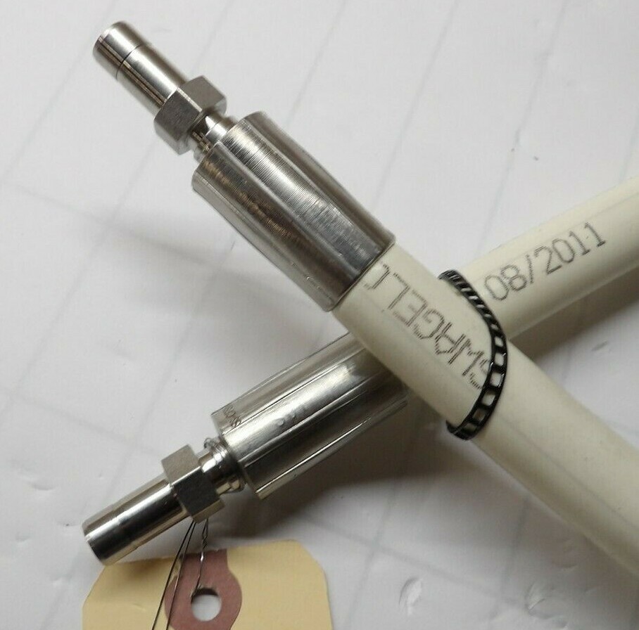 NEW SWAGELOK SMOOTH BORE 36" SS PTFE HOSE - 3/8" TUBE ADAPTERS SS ...