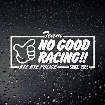 Team No Good Racing Car Oblong JDM Sticker, Kanjo Racer Honda Civic EK9 ...