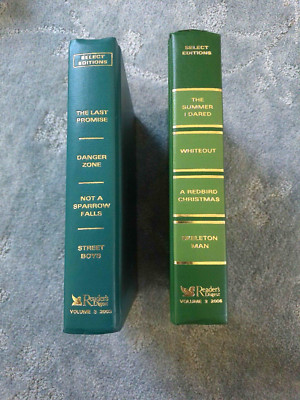 VINTAGE READER'S DIGEST SELECT EDITIONS VOLUME 3, 2003 & VOLUME 2, 2005 ...