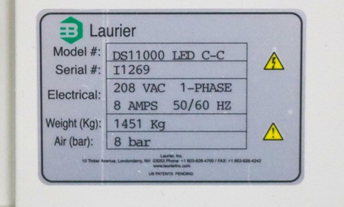 Laurier Datacon Besi DS11000 LED C-C Pick and Place Machine | eBay