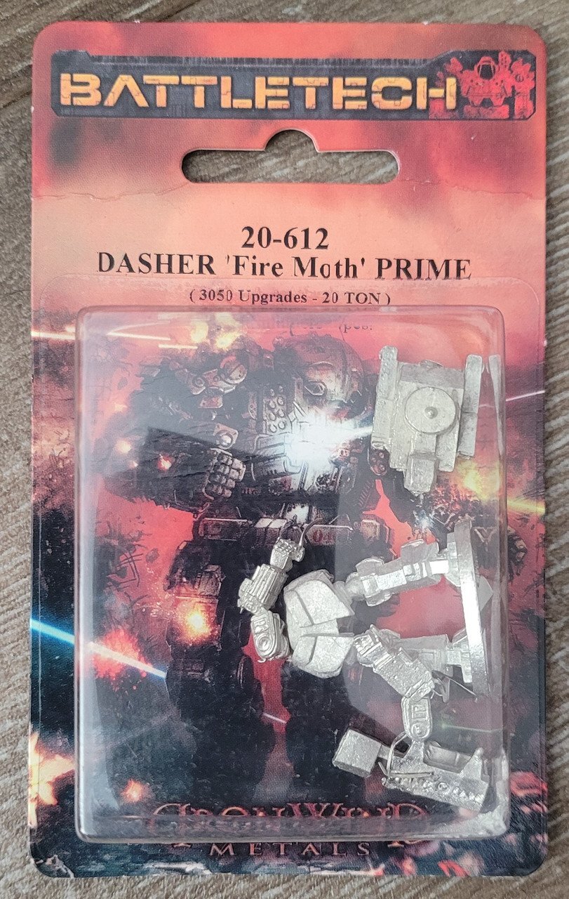 BattleTech 20-612 Dasher "Fire Moth" Prime (*See Per Order Flat Rate ...