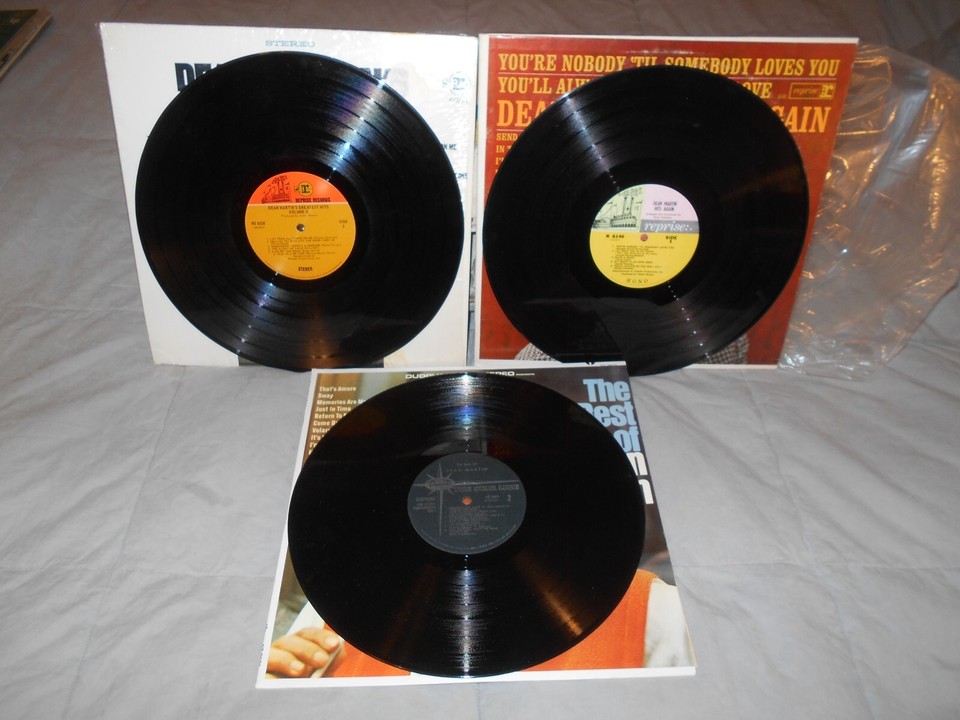 The Best of Dean Martin's Greatest Hits! Volume 2, Hits Again 3 LPs Lot ...