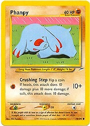 Neo Destiny - Phanpy Pokemon Card Lightly Played | eBay