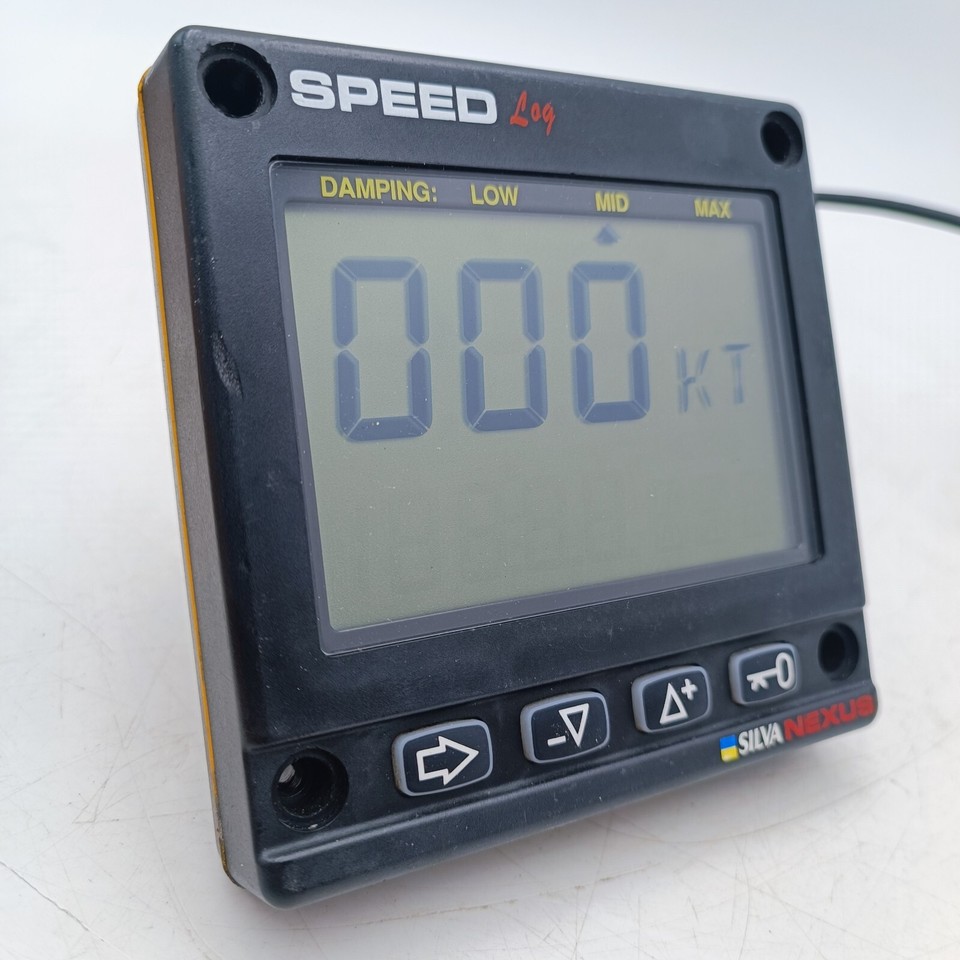 SILVA Nexus Speed Log Instrument Display Unit w/Sun Cover & Connectors ...