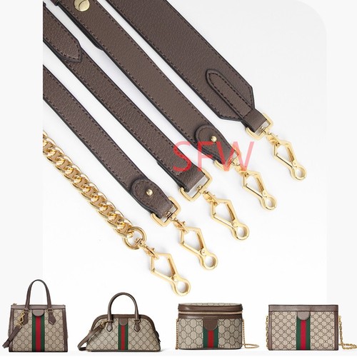 Leather Crossbody Shoulder Replacement Strap For Gucci 1955/ Ophidia S ...