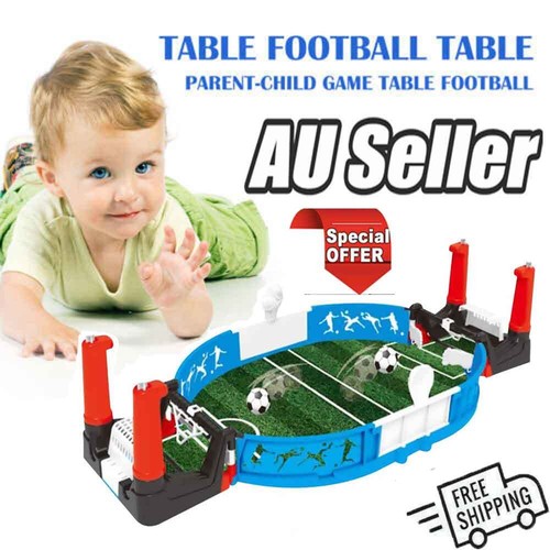 Mini Tabletop Soccer Game Desktop KZ | eBay Australia