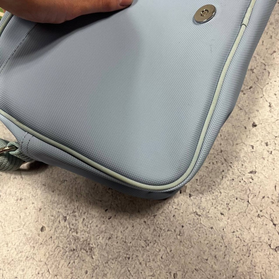 Lacoste PVC Messenger Bag Crossbody Blue | eBay UK