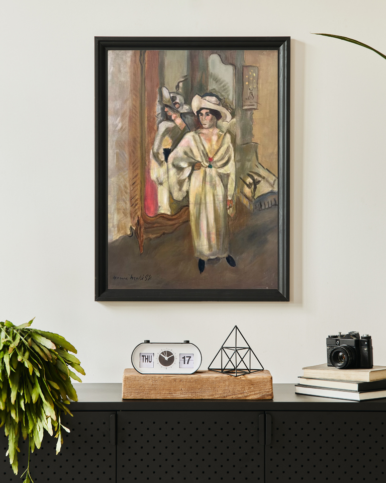 Henri Matisse Oil On Canvas Painting Handmade Signed and Stamped, 20 x ...