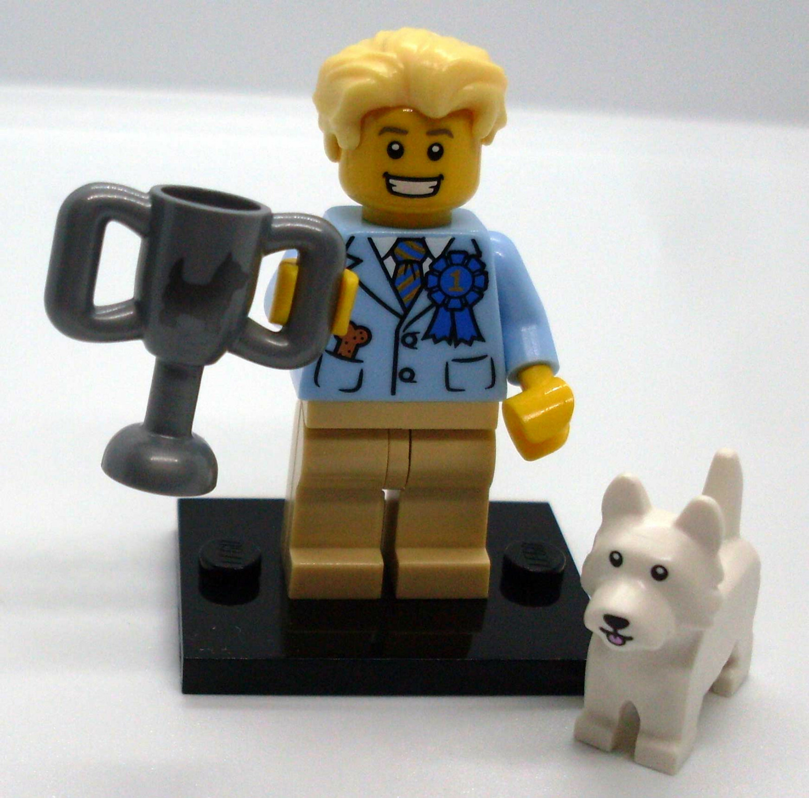 Lego Figur - Dog Show Winner ( Hunde Gewinner Pokal Stadt City ) Series ...