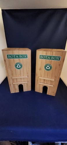 Bota Wine Wooden Box Case Authentic Vintage Rare Original LOT 2 | eBay