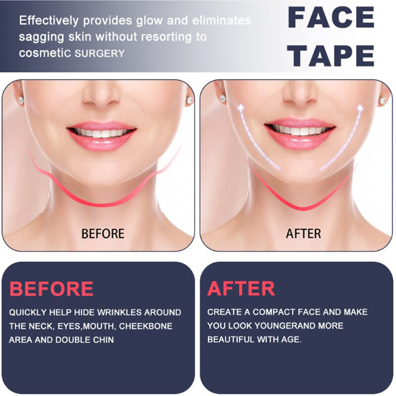 Face Lift Stickers Face And Eye V Shape Tape Anti Wrinkle Slimming ...