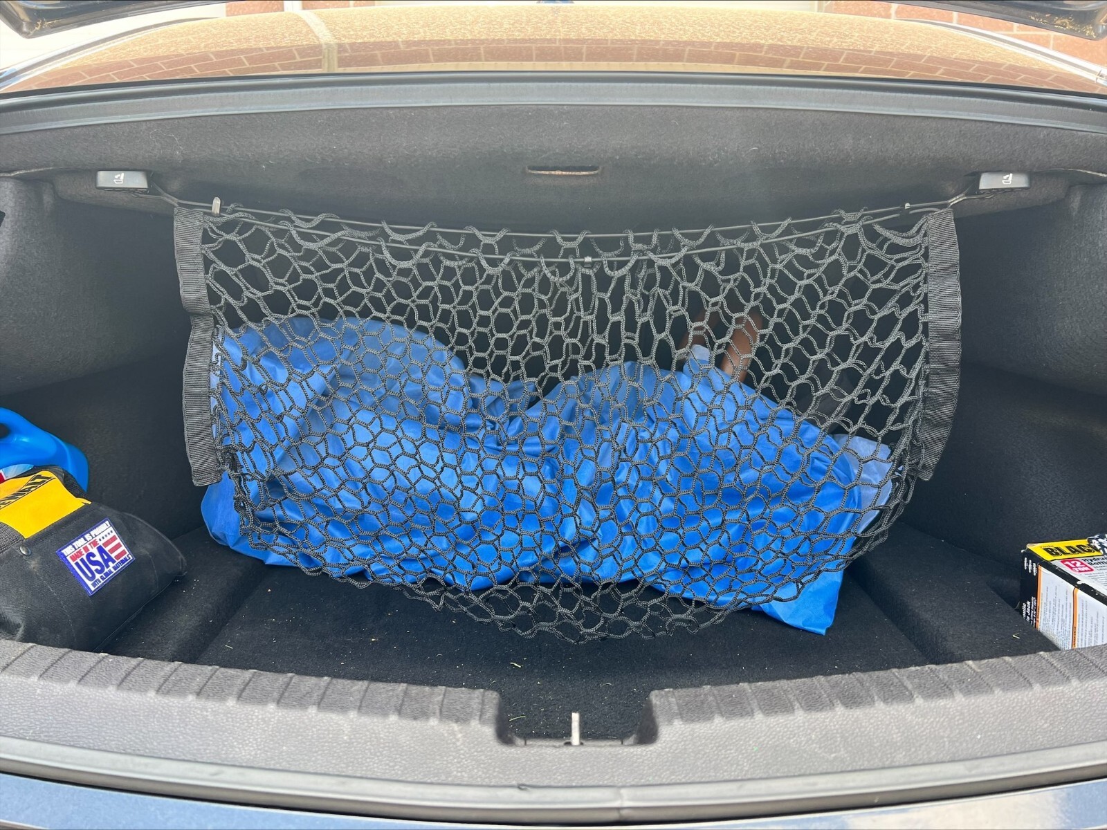 Rear Trunk Cargo Net Envelope Vertical Style Mesh for Acura TLX 2015 ...