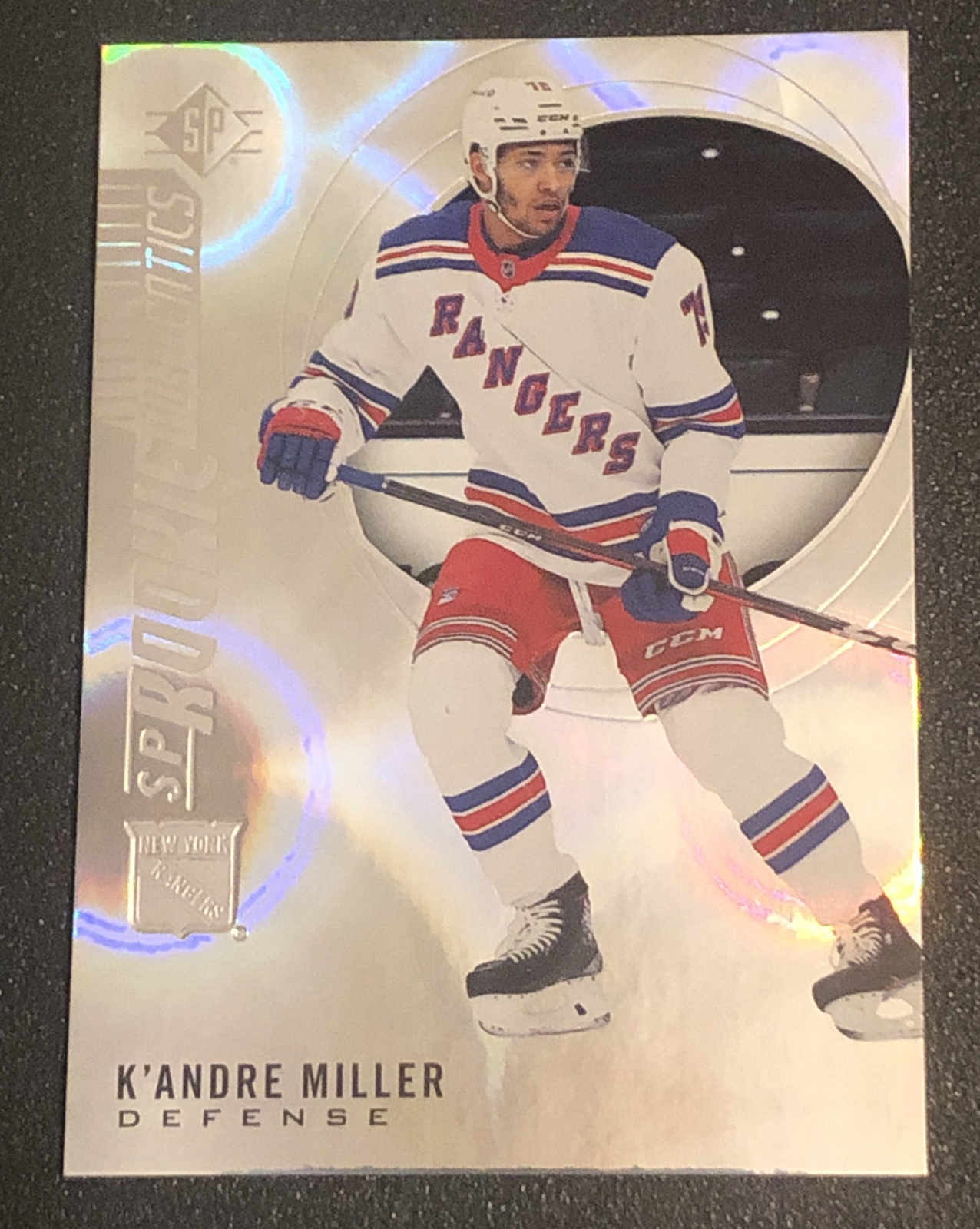 2020-21 Upper Deck SP Rookie Authentics #130 K’ANDRE MILLER Silver Foil ...