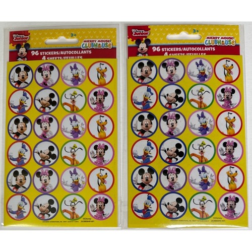 2 X Stickerfitti Disney Junior Mickey Mouse Clubhouse Sticker 8 Sheets ...