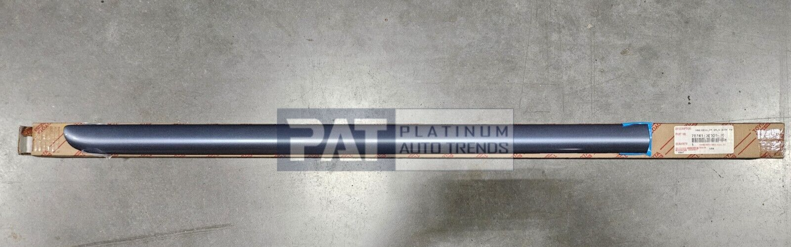 2006-2010 Toyota Sienna Side Load Door Molding Blue Metallic Right Hand ...