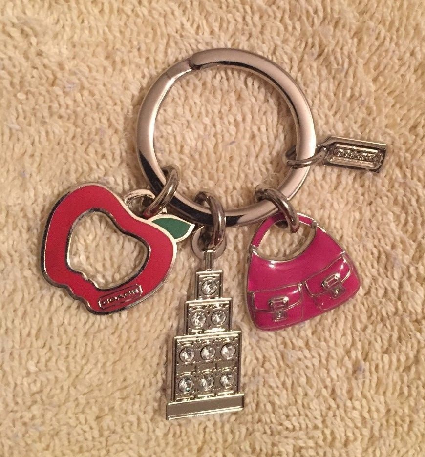 Coach New Key Chain Ring Fob Keychain Keyring Many Rare and Hard-to ...