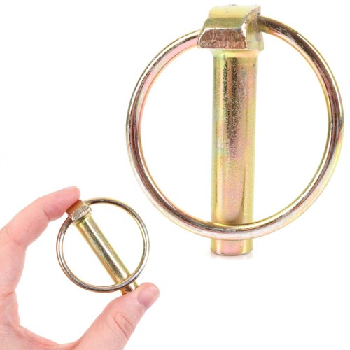 LARGE LYNCH PIN 8x Linchpin Rings 10Mm Linch Shaft Locking Tractor ...