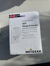 NETGEAR AC1200 WiFi Range Extender - White for sale online | eBay