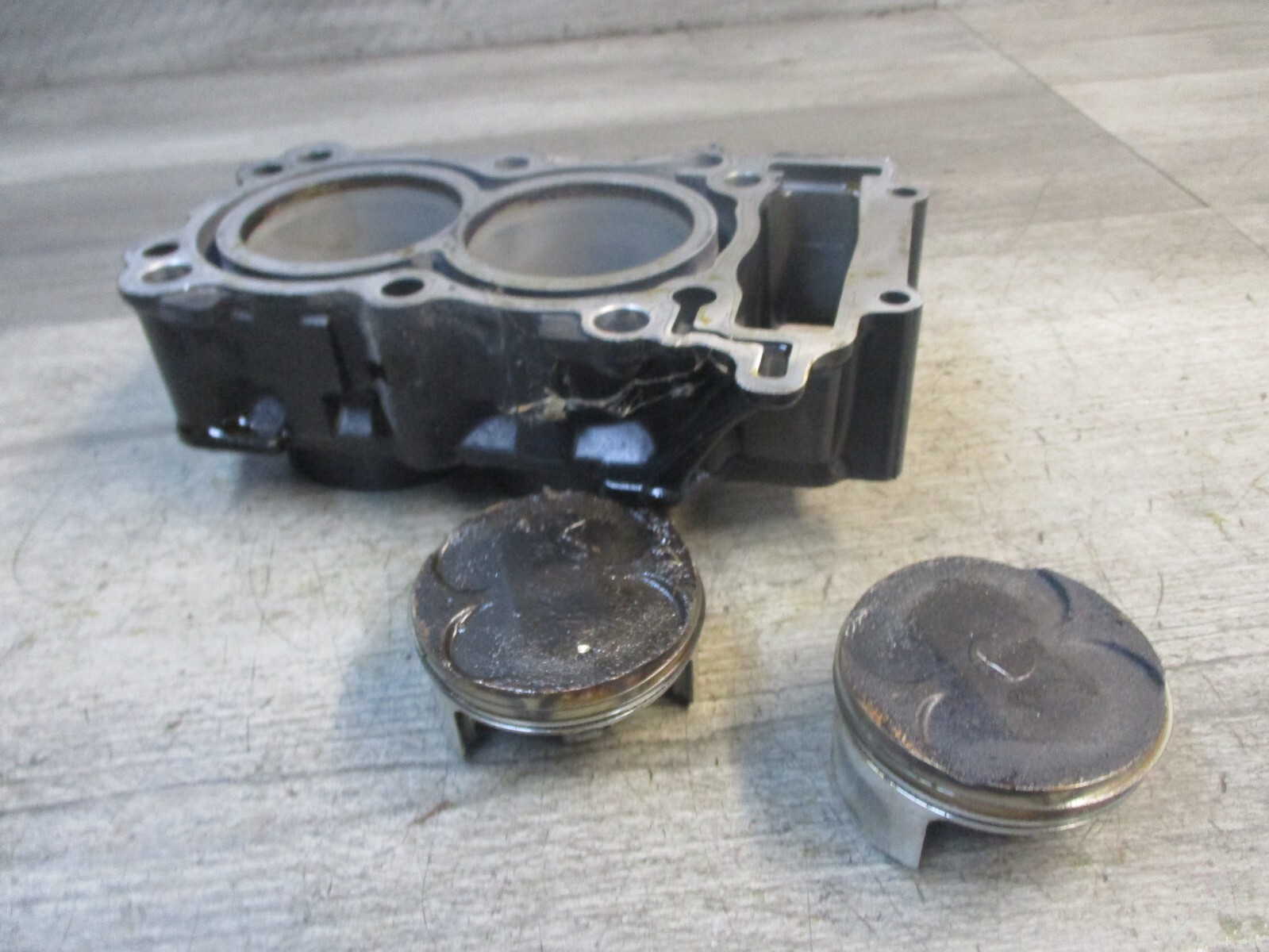 2016 16 Yamaha YZF 320 R3 Motorcycle Engine Cylinder Jug Pistons | eBay