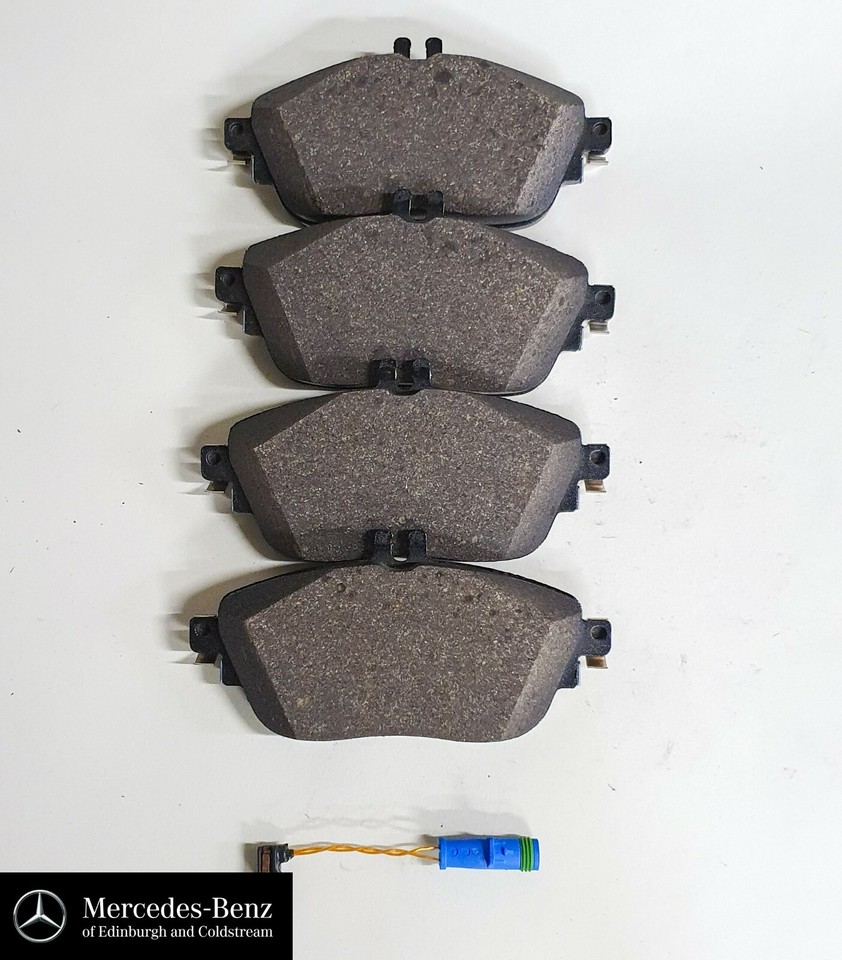 Genuine Mercedes-Benz Front Brake Pads & Sensor 117 CLA A0004209104 ...