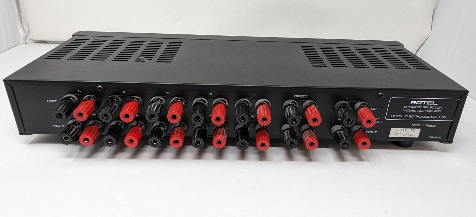 Rotel Rss-900 Switch Speaker Selector Distribution Tested Working for ...