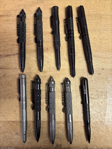 Lot B 10 Self Defense Tactical Pens Ballpoint Office Student | eBay