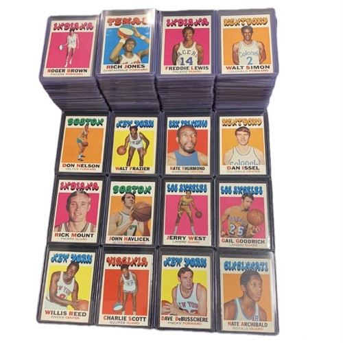 1971-72 Topps Basketball Lot (200 Cards) VG+/EX+ NBA ABA - No ...