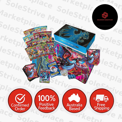 Pokemon Mega Charizard X ex Ultra-Premium Collection UPC PRESALE FREE 🚚 ...