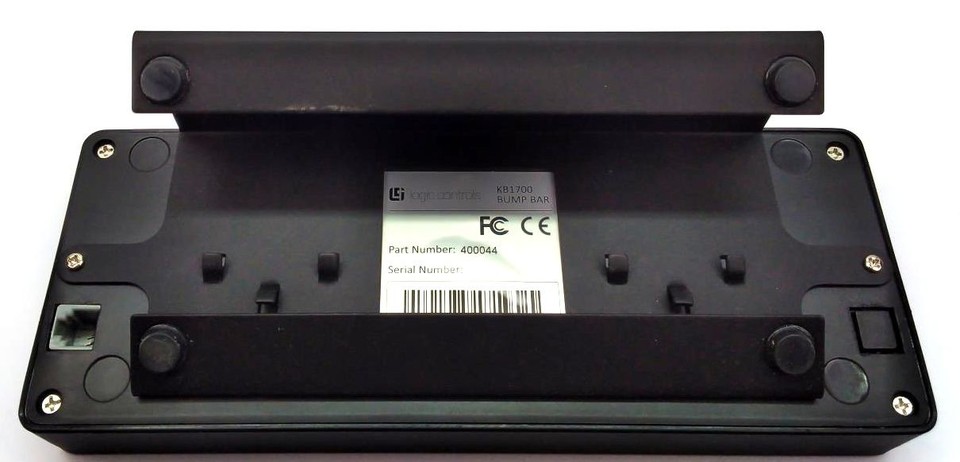 Logic Controls KB1700UD-BK Programmable USB Bump Bar Black Layout ...